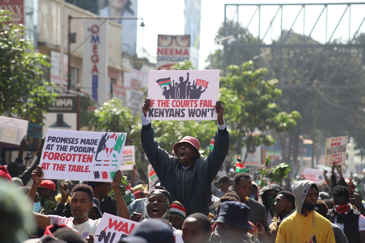 How goons took over Nakuru protests, leaving behind trail of destruction